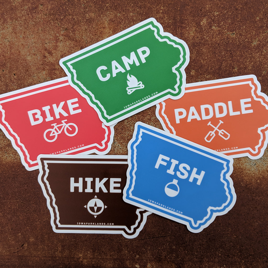 State of Iowa Stickers – Iowa Parklands