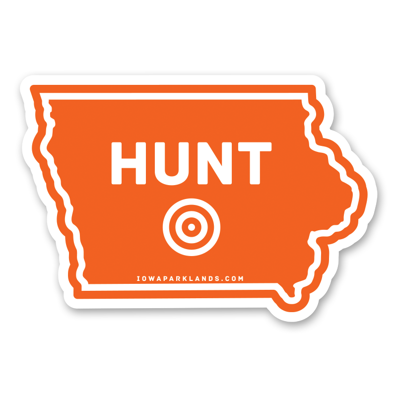 Iowa State Hunt Sticker – Iowa Parklands