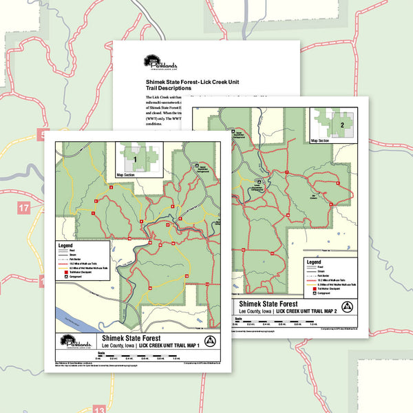 State Forest Trail Maps – Iowa Parklands